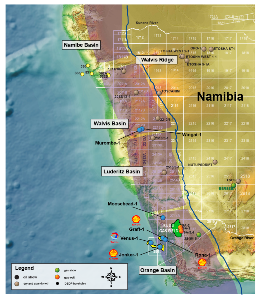 Namibia, the largest oil province in west Africa - Brazil Petroleum Studies